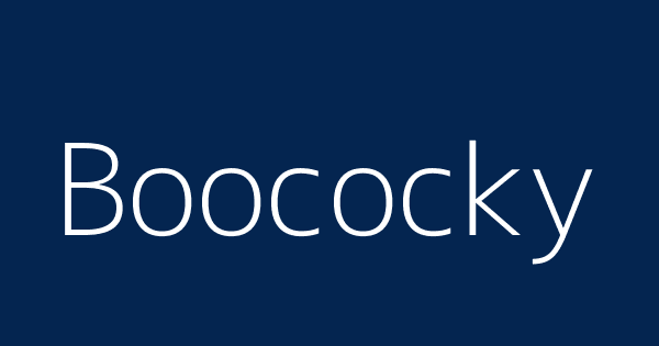 Boococky | Definitions & Meanings