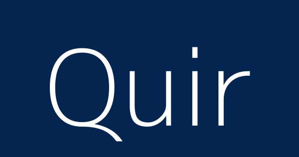 Quir | Definitions & Meanings That Nobody Will Tell You.